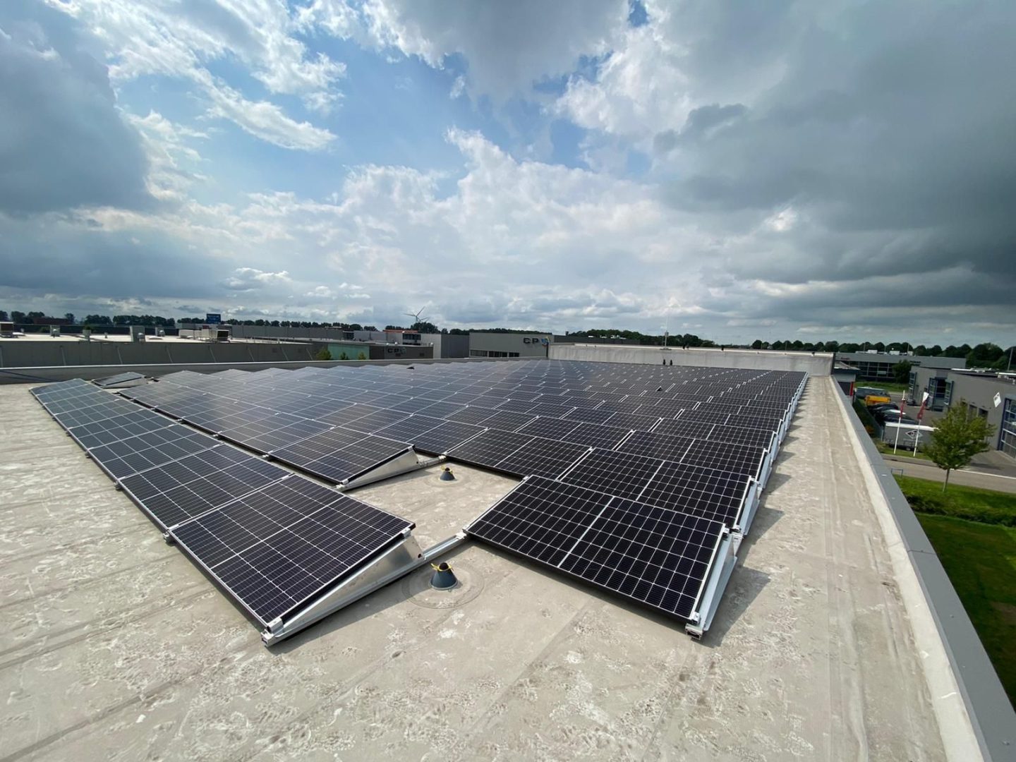 Montagesysteem Voor Platte Daken Zuid | BluBase