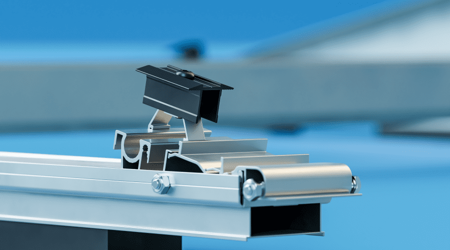 Montagesysteem Voor Platte Daken Oost-West | BluBase